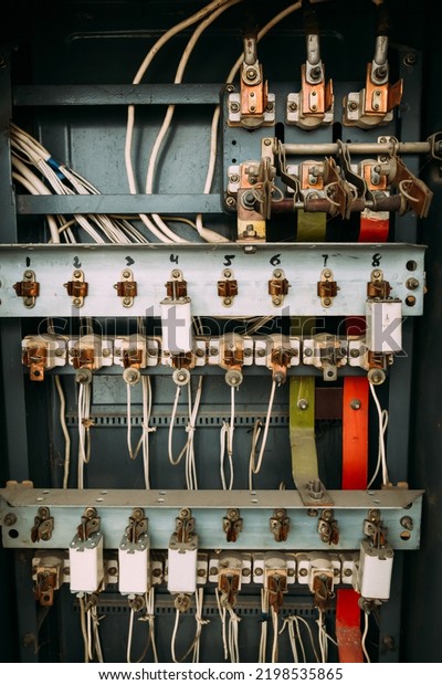 Old Soviet Electrical Panel Disused Abandoned Stock Photo 2198535865 ...