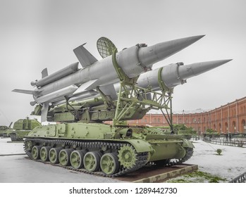 Soviet Surfacetoair Directflow Propulsion Missile System Foto de stock ...