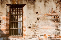 Old prison jail window with rusty featuring prison, old, and window, an ...