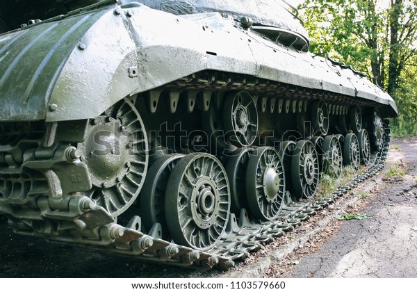 Old Tank Second World War Standing Stock Photo 1103579660 | Shutterstock