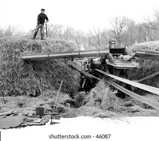 Old Threshing Machine Iv Stock Photo 46087 | Shutterstock