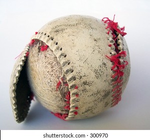 Old Torn Baseball Stock Photo 300970 | Shutterstock