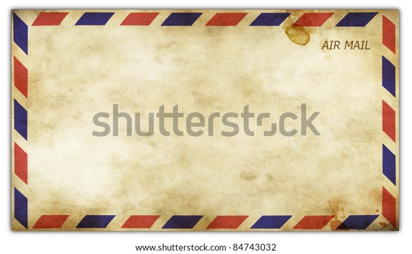 Old Vintage Envelope Front Side Stock Photo 84743032 | Shutterstock
