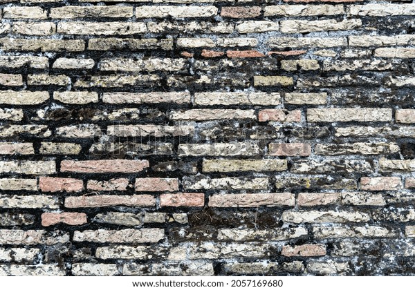 Old Worn Brick Wall Structured Background Stock Photo 2057169680 ...