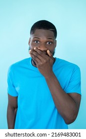 Omg Expression Panic Face Shocking News Stock Photo 2169483001 ...