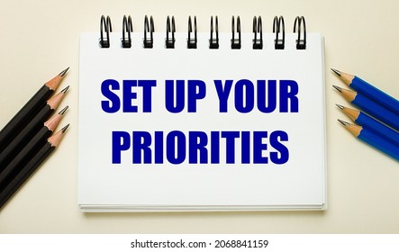 427 Set your priorities Images, Stock Photos & Vectors | Shutterstock