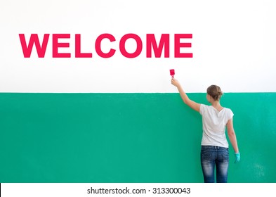 21,744 Welcome paint Images, Stock Photos & Vectors | Shutterstock