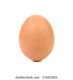 Close Egg Isolated On White Background Stock Photo 1634831401 ...