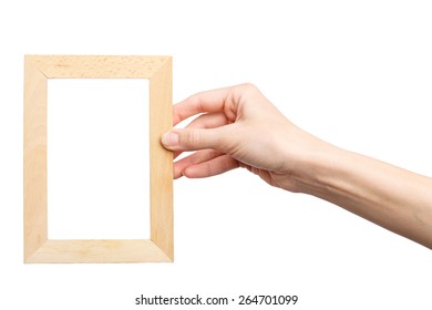 One Framework Hands Isolated On White Stock Photo 264701099 | Shutterstock