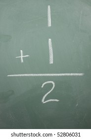 One Plus One Equals Two Math Stock Photo (Edit Now) 52806031