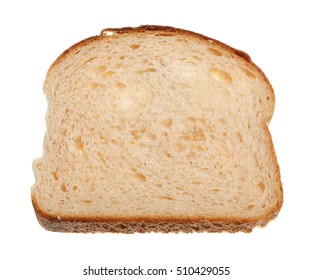 One Slice Bread Isolated On White Stock Photo 510429055 | Shutterstock