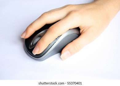Oneclick Computer Mouse Stock Photo 55370401 | Shutterstock