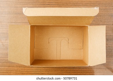 Open Brown Cardboad Box Upper View Stock Photo 50789731 | Shutterstock