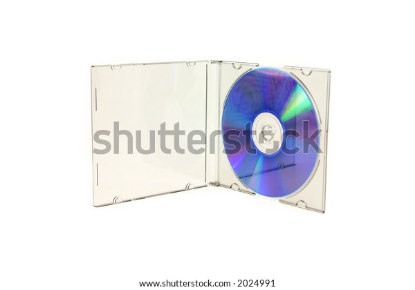 Open Cd Case Blank Cd Stock Photo 2024991 | Shutterstock