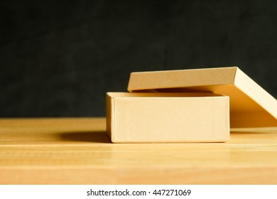 Open Craft Box On Table Dark Stock Photo 447271069 | Shutterstock
