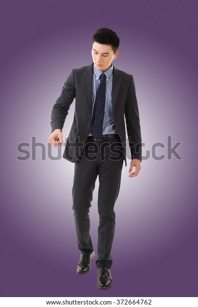 Open Door Pose Full Length Portrait Stock Photo 372664762 | Shutterstock