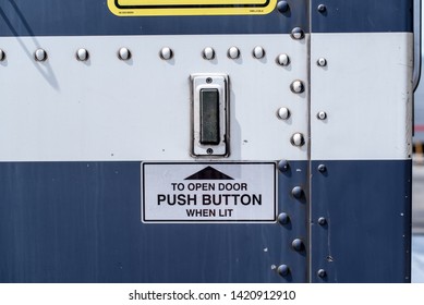 Open Door Push Button When Lit Stock Photo 1420912910 | Shutterstock