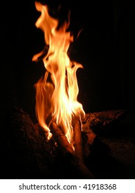 Open Fire Stock Photo 41918368 | Shutterstock