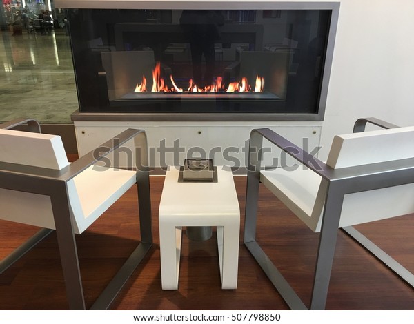 Open Fire Seating Stock Photo 507798850 | Shutterstock