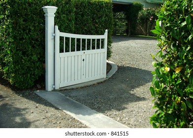 Open Gate Stock Photo (Edit Now) 841515
