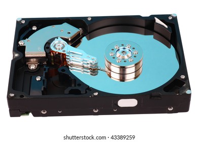 Open Hard Disk Drive Device Computer Stock Photo 43389259 | Shutterstock