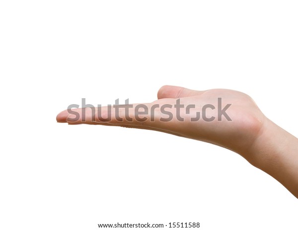 Open Palm Stock Photo (Edit Now) 15511588