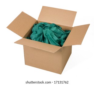 Open Parcel Side View Stock Photo 17131762 | Shutterstock