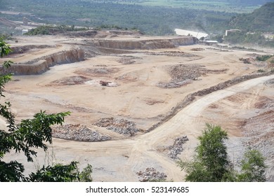 Open Pit Limestone Mining Stock Photo 523149685 | Shutterstock