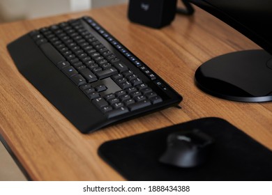 Open Plan Computer Keyboard Mouse On Stock Photo 1888434388 | Shutterstock