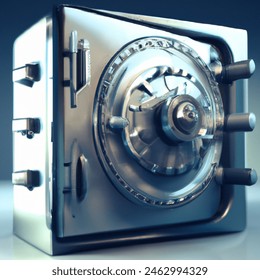 Open Steel Vault AI-generated image 2470830049 | Shutterstock