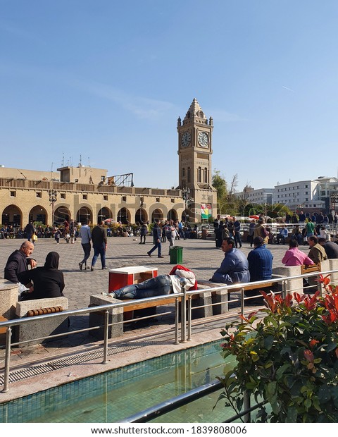 Open Space Front Clock Tower Erbil Stock Photo 1839808006 | Shutterstock