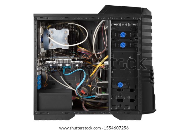 Open System Unit Isolated Computer Case 庫存照片 (立刻編輯) 1554607256