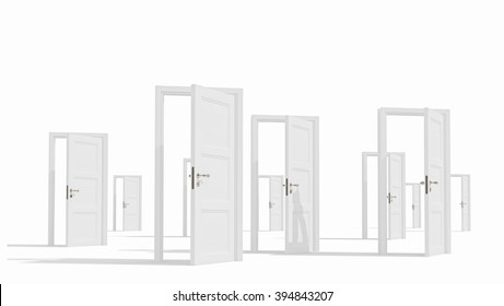 7,132 Many open doors Images, Stock Photos & Vectors | Shutterstock
