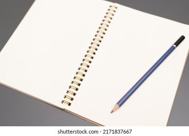 Opened Notebook Open Notebook Empty Pages Stock Photo 2171837667 ...