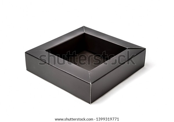 Opened Small Black Box Empty Inside Stock Photo 1399319771 | Shutterstock