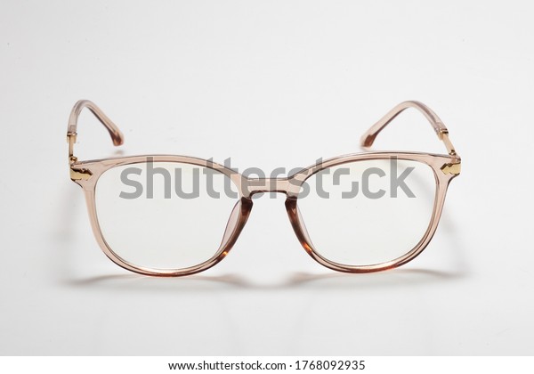 Optical Glasses Different Angles On White Stock Photo 1768092935 ...