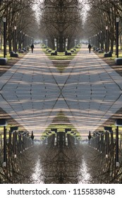 Optical Illusion Pathway Illusion Made Using Stock Photo 1155838948 ...