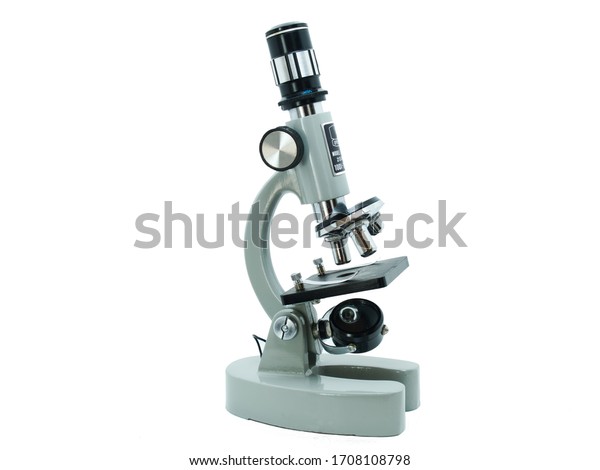 Optical Light Microscope Three Objective Lenses Stock Photo (Edit Now ...