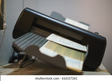 Optical Mark Recognition Sheet On Scanning Stock Photo 616157252 ...