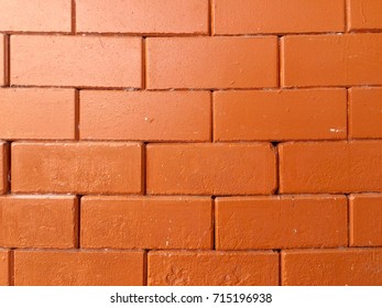 Orange Block Wall Texture Pattern Background Stock Photo 715196938 ...