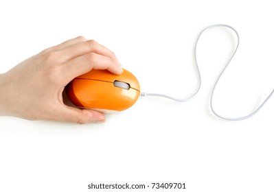 5,962 Orange computer mouse Images, Stock Photos & Vectors | Shutterstock