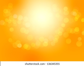 Orange Lights Background Stock Photo 136345355 | Shutterstock