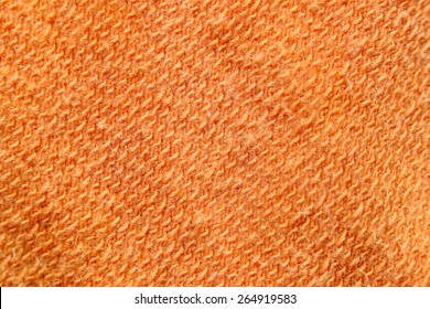 Orange Patterned Fabric Texture Background Design Stock Photo 264919583 ...