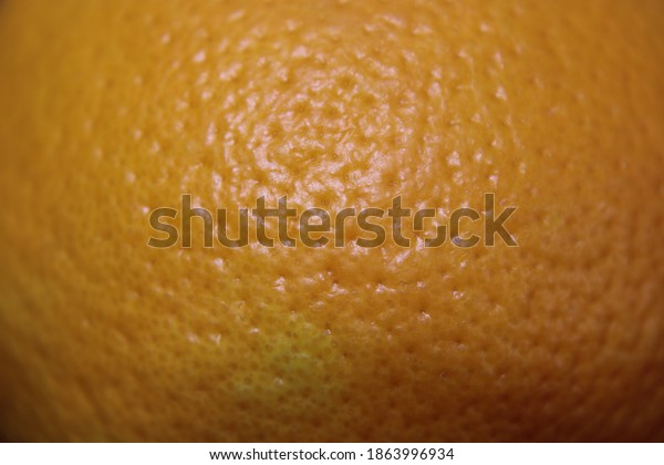 Orange Peel Has Bumpy Surface Stock Photo (Edit Now) 1863996934