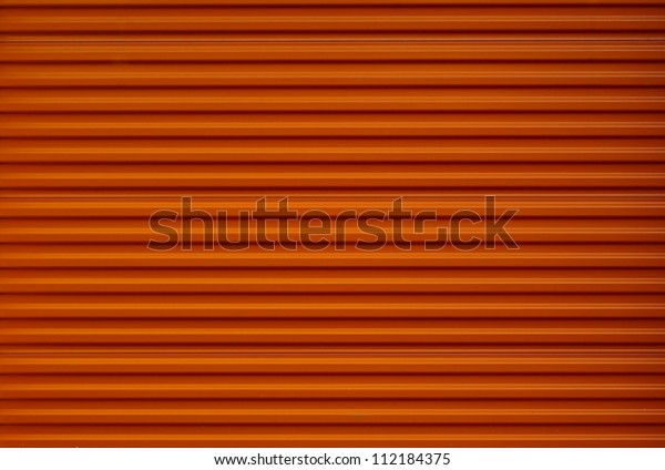 Orange Storage Unit Door Background Stock Photo 112184375 | Shutterstock