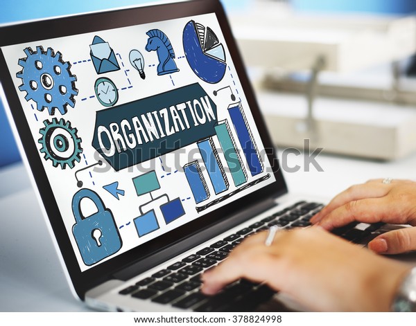 Organization Process Structure Management Concept Stock Photo 378824998 ...