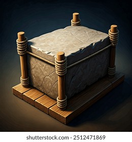 Original Painting Game Shows Regular Rectangular AI-generated image ...