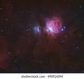Orion Molecular Cloud Complex Constellation Orion Stock Photo 490914394 ...