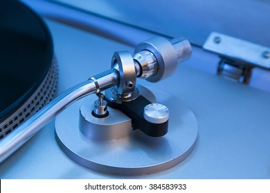 Over Head View Record Player Photographed Stock Photo 384583933 ...