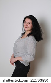 Over Sized Model Posing On Camera Stock Photo 2127308930 | Shutterstock
